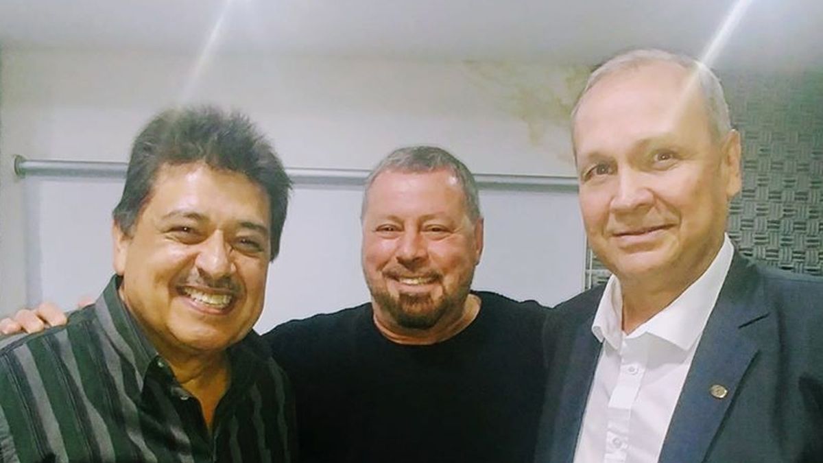 Rubén, Mario y Bruno se juntaron a recordar viejos tiempos