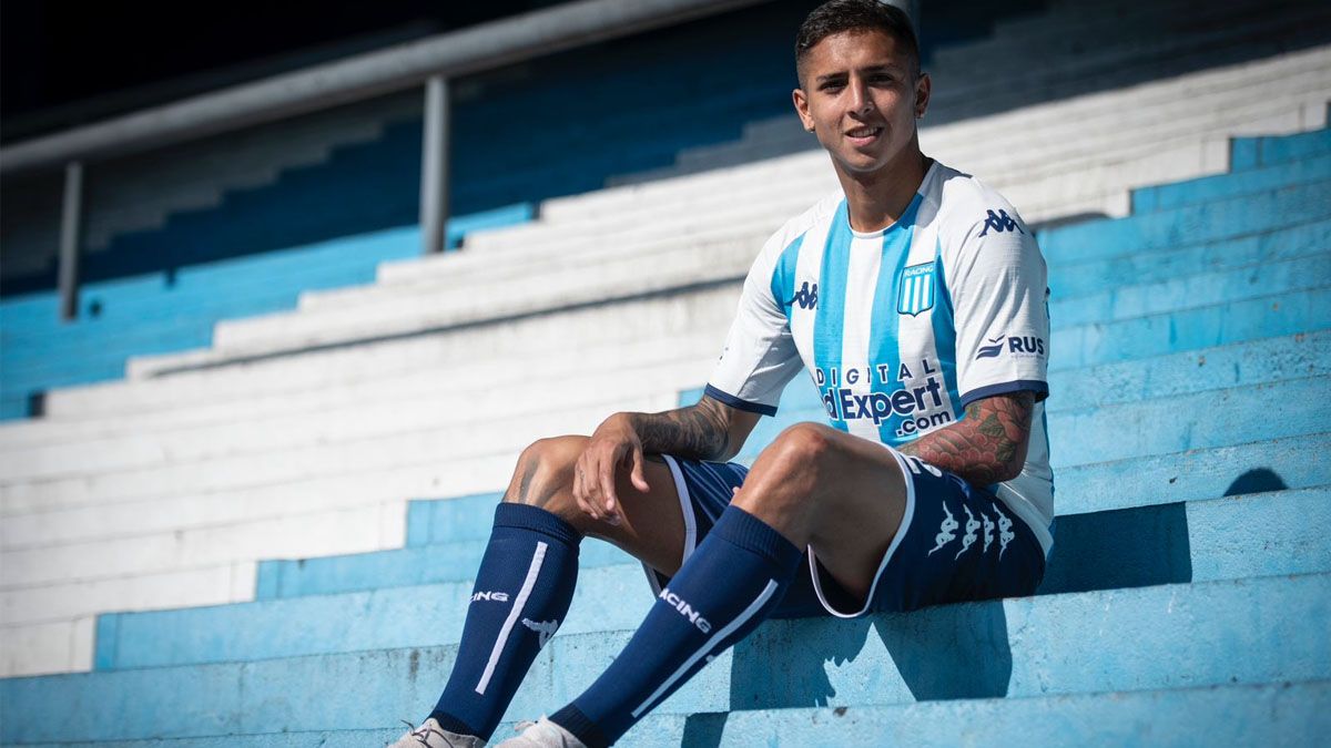 La terrible provocación de Agustín Almendra a Boca en su presentación como refuerzo de Racing