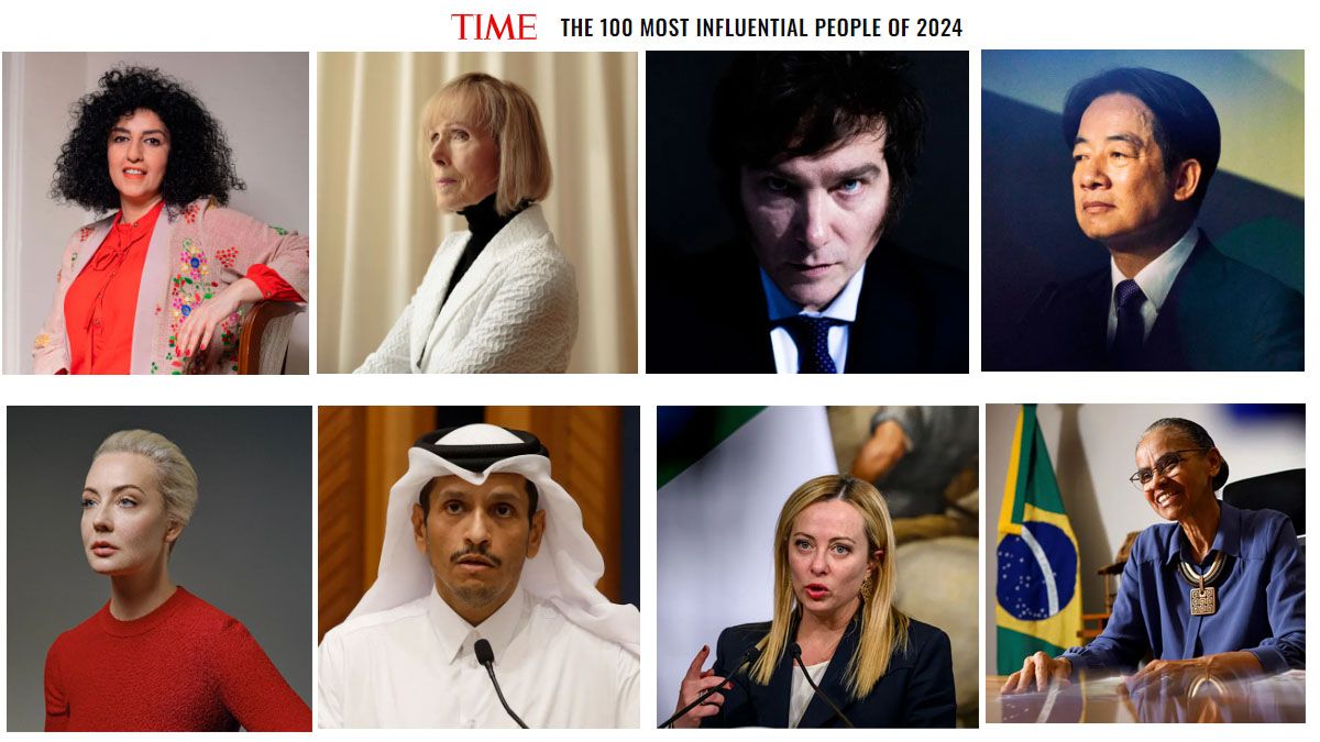 Javier Milei fue elegido por la revista Time entre las 100 personas más ...