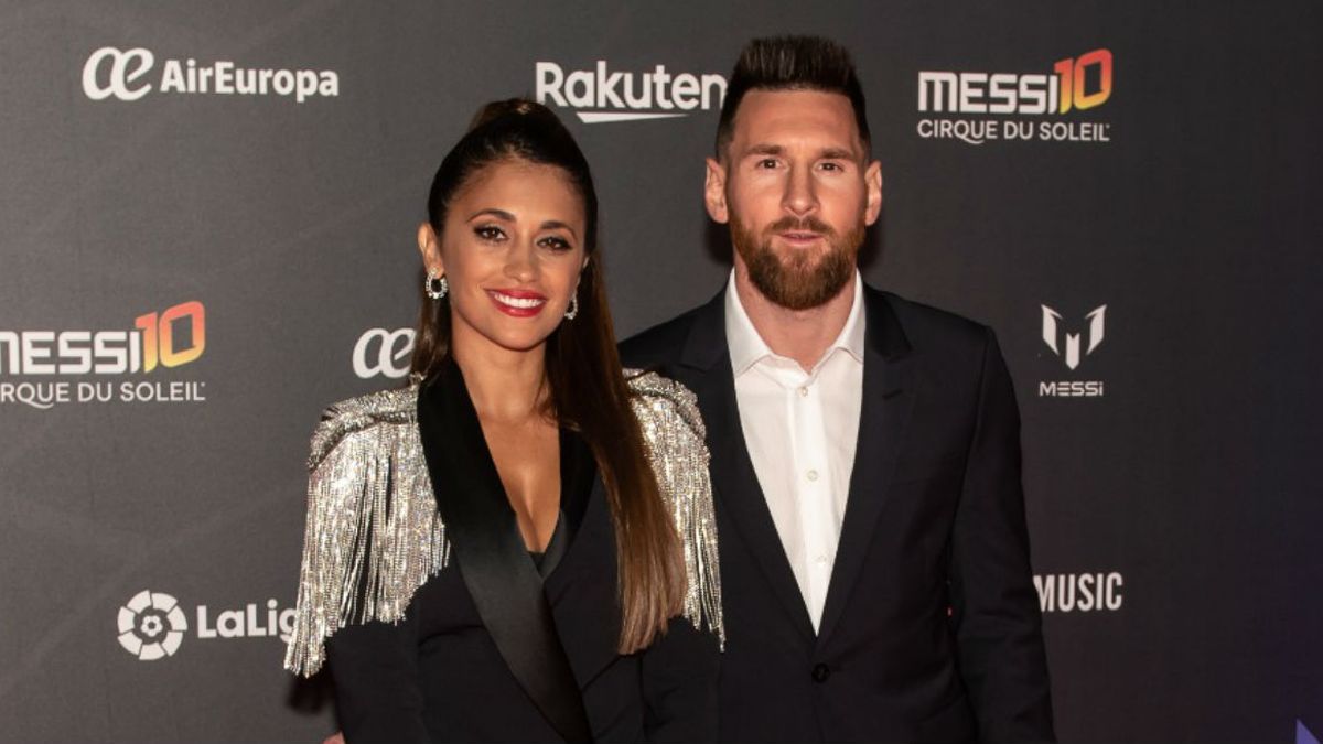 El baile navideño de Lionel Messi y Antonela Roccuzzo