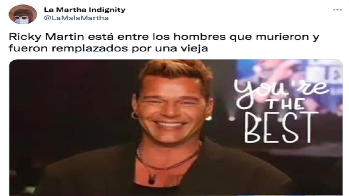 Viral: Ricky Martin se apareció con un drástico cambio en su rostro y ...