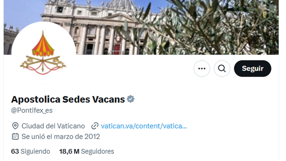 La impactante decisión que tomó el Vaticano con la cuenta de Twitter ...