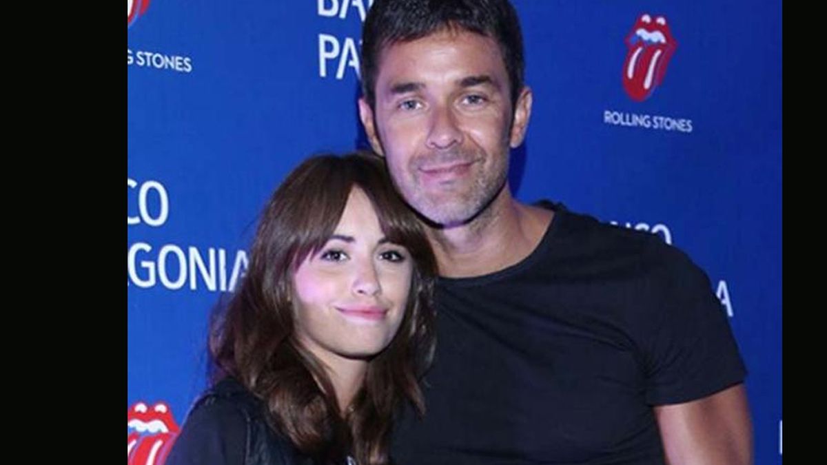 El look rollinga de Lali Espósito en el recital de los Stones